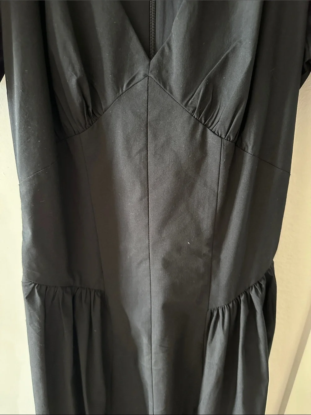 ANTONIO MELANI | Dresses | Antonio Melani Black Puffsleeve Midi Dress ...